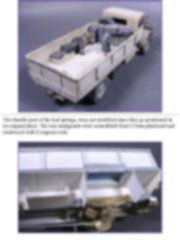 Building the Ford F60L Scratch / Tamiya 35045 Quad gun tractor 1/35 scale